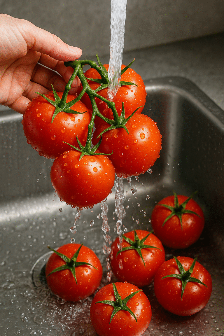 How to Wash Tomatoes Properly - Tomato Craze